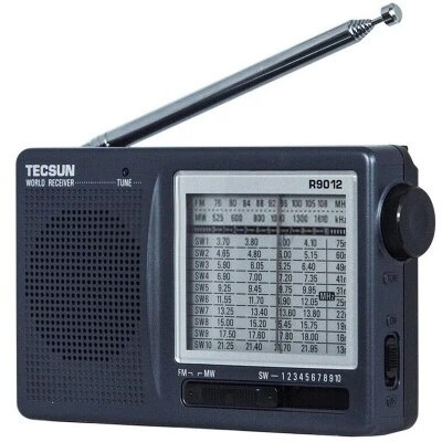 New Portable Radio TECSUN R-9012 12 Band FM/AM/SW Radio Multiband Radio ...