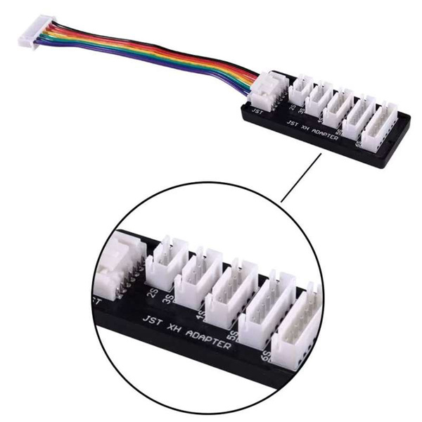 6S JST XH Balance Charger Expansion Adapter Board for RC Lipo Battery ...