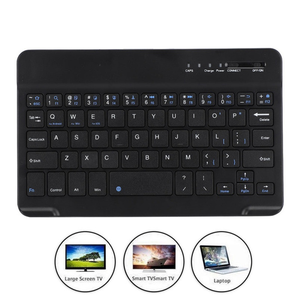 7-10.1 inch Slim Light Aluminum Alloy Wireless Bluetooth Keyboard for ...