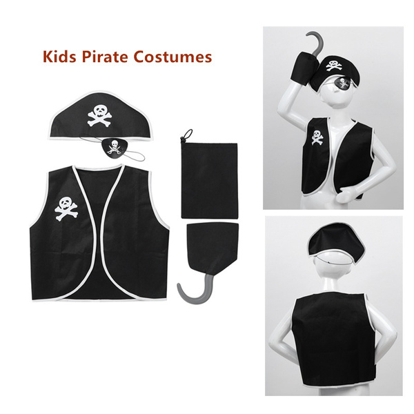 Pirate Accessory Kit For Kids Children Halloween Costume Pirate Role