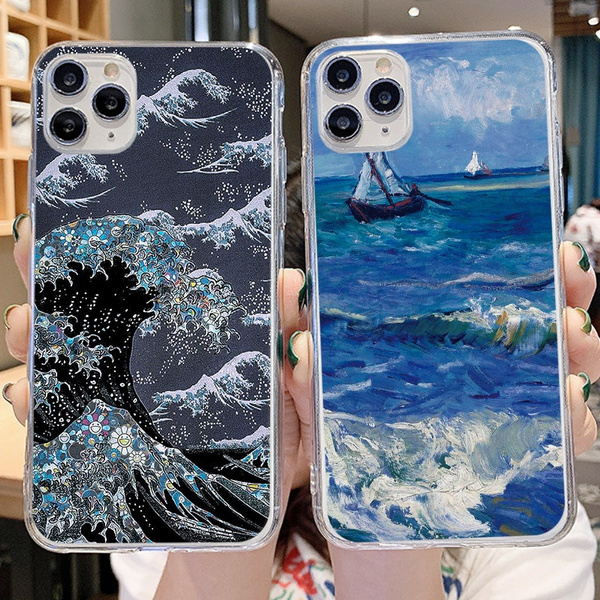 Sea Wave Phone Case for iPhone 12 Pro Max Mini SE 2020 iPhone 11 Pro XS ...