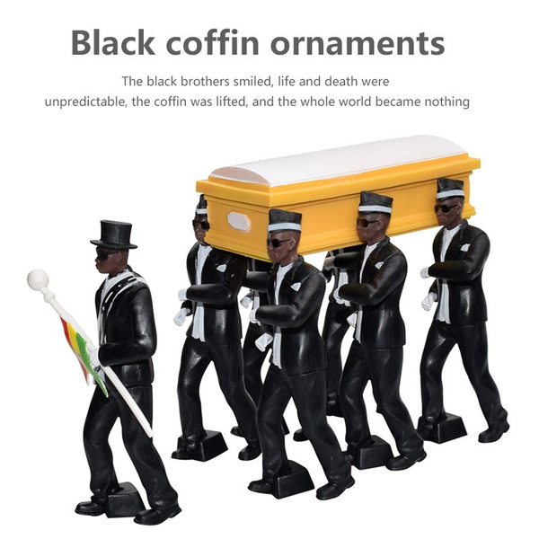 Novelty Gag Toys Hot Cosplay Ghana Funeral Blacks Carry The Casket ...
