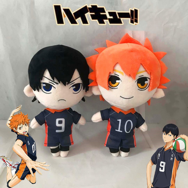Anime 20 Cm Plush Doll Haikyuu Hinata Shoyo Tobio Kageyama Figure Plush ...