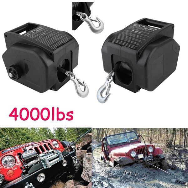 2721 KG Boat Winch 12V Electric Winch With Remote Control Auto Boat ...