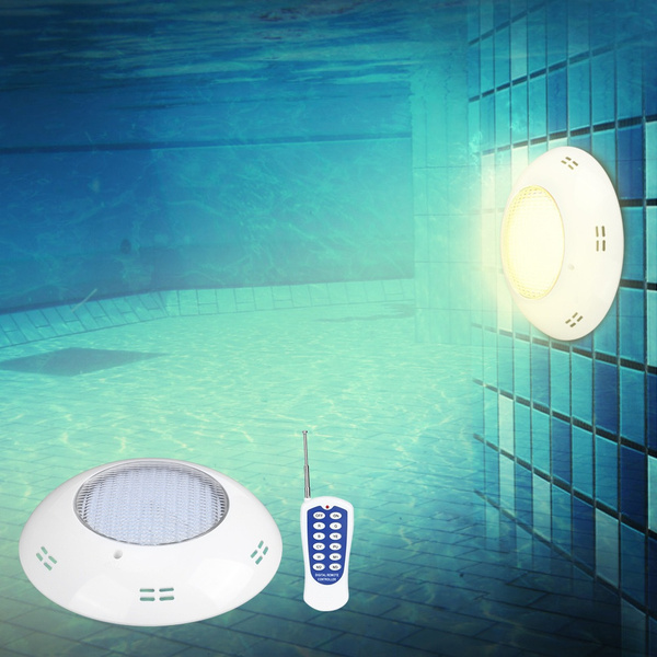 360LED Swimming Pool Lights 35W Pool Wall Light Remote Control ...