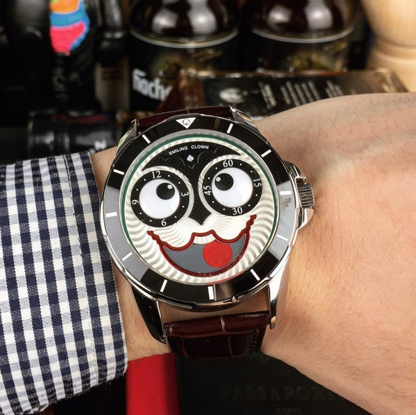 Hot Sale!! #GIY Konstantin Chaykin Joker Smiley Dial Automatic Watch ...