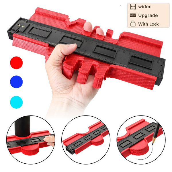 5/6/10 Inch Contour Gauge Plastic Profile Copy Contour Gauges Standard ...