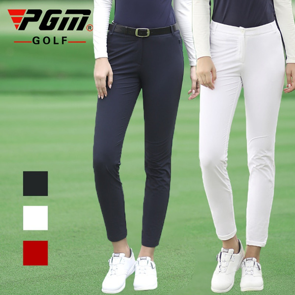 Pgm Autumn Winter Ladies Golf Pants Women High Elasticity Sport ...