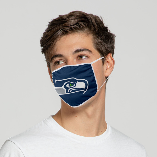 Seattle Seahawks Solid Big Logo Face Mask | Wish