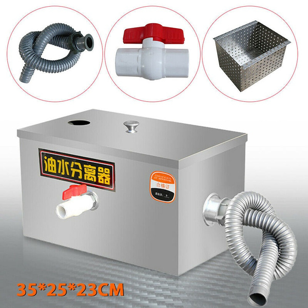 Commercial Grease Trap Interceptor Fat Filter Stainless Steel for ...