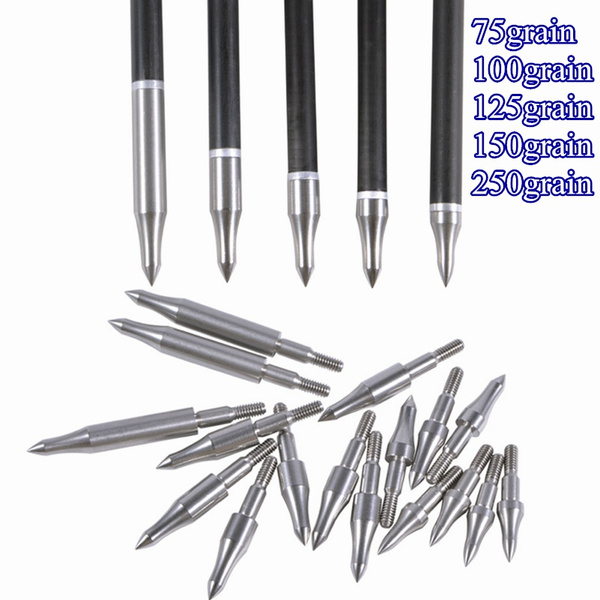 12pcs Arrowheads Tips Arrow Points for Arrow and Bow Target Practice ...