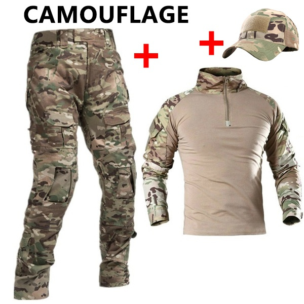 Tactical Gear Camouflage Tactical Military Uniform Clothing Sets ...