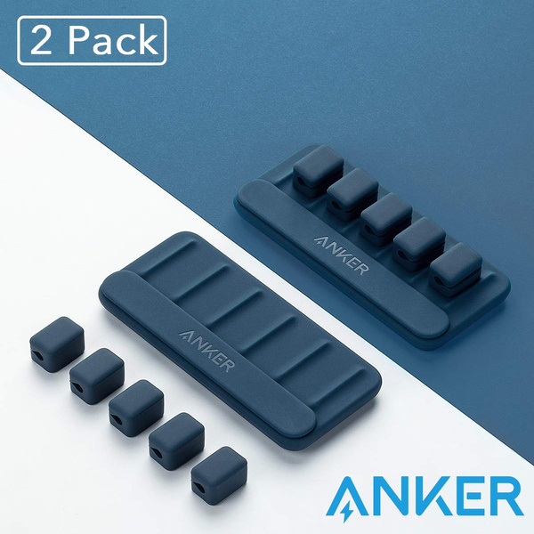 Anker Cable Management, Magnetic Cable Holder, Desktop Multipurpose ...