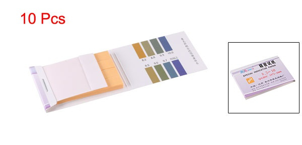 PH Test Strips 8.2-10.0 Indicator Paper Lab Litmus Tester 80in1 Kit for ...