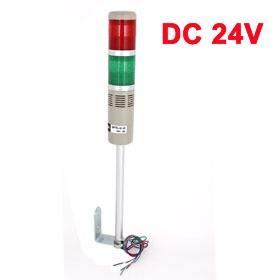 Red Green LED Industrial Tower Signal Light Track Stack Alarm Lamp | Wish