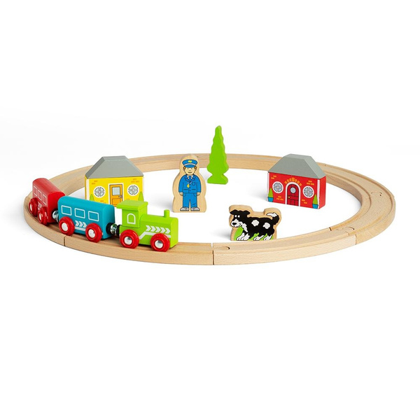 Bigjigs Rail, First Train Set, Wooden Train Set, Train Gifts For Kids ...