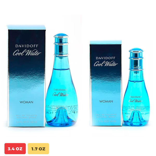 Davidoff Cool Water 3.4 oz EDT SP For Women 100% Authentic perfect as a ...