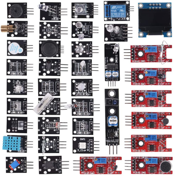 38 In 1 Sensor Modules Kit For Arduino Raspberry Project Super Starter Kits For Raspberry Pi 3 2