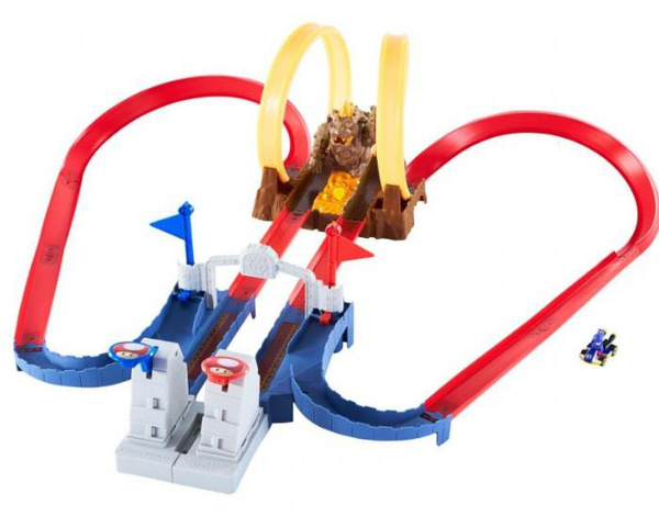 racetrack Bowser's Castle Chaos junior 90 cm 2-piece | Wish