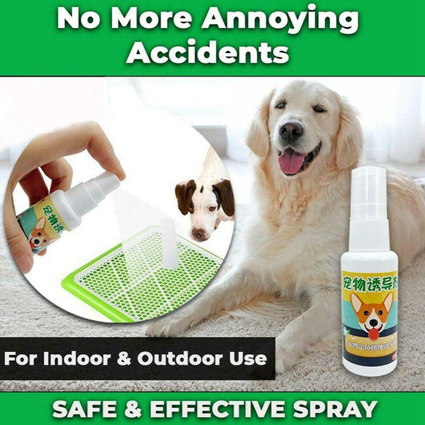 New 30Ml Safe Dog Puppy Toilet Training Spray Pet Potty Training Aid ...