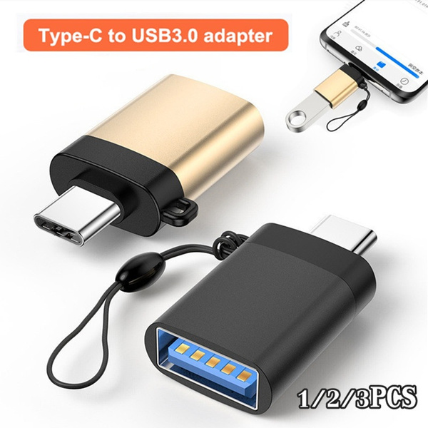USB Type C OTG Adapter Type C Male To USB 3.0 Female Data OTG Converter ...