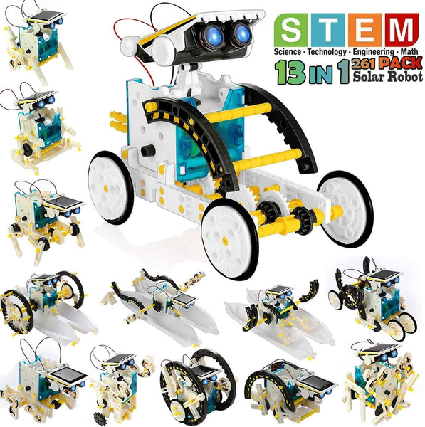13-in-1 Robot Kit Solar Robot Creation Toy,Educational Science ...