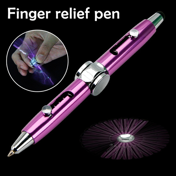 3 in 1 Multi-Functional Fidget Spinner Pen Hand Gyroscope Stylus Pen ...