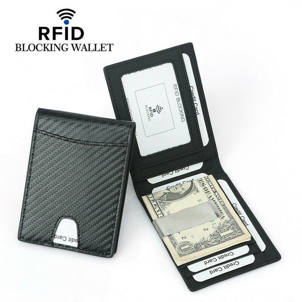 Fashion Slim Wallet with Money Clip AUSTIN RFID Blocking Card Mini ...