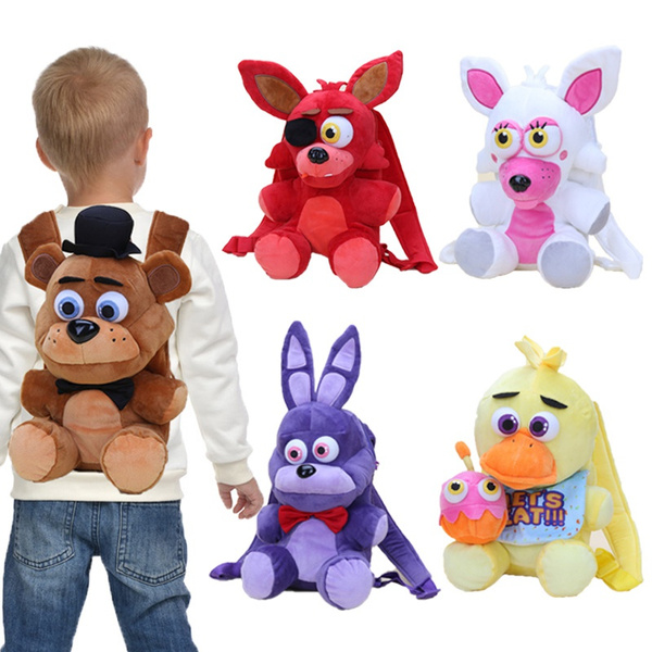 45cm FNAF Bag Five Nights At Freddy's Plush Bag Freddy Fazbear Chica ...