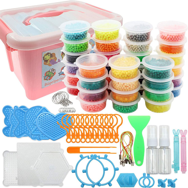 Beads Toy Water Fuse Beads Kit 12000 Pieces Magic Water Sticky Beads 36 ...