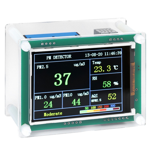 PM2.5 Detector Air Quality Vehicle Environment Monitor A1 Communication ...