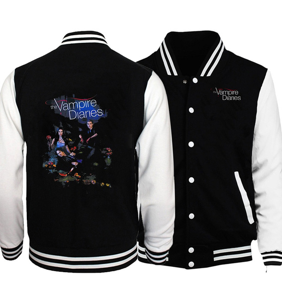 The Vampire Diaries Baseball Uniform Jacket | Wish