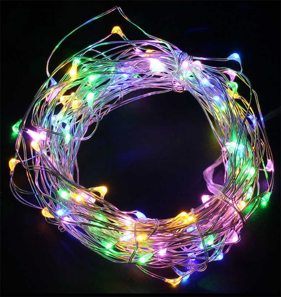 LED Battery Powered Lights String Christmas Decorations Mini Fairy ...