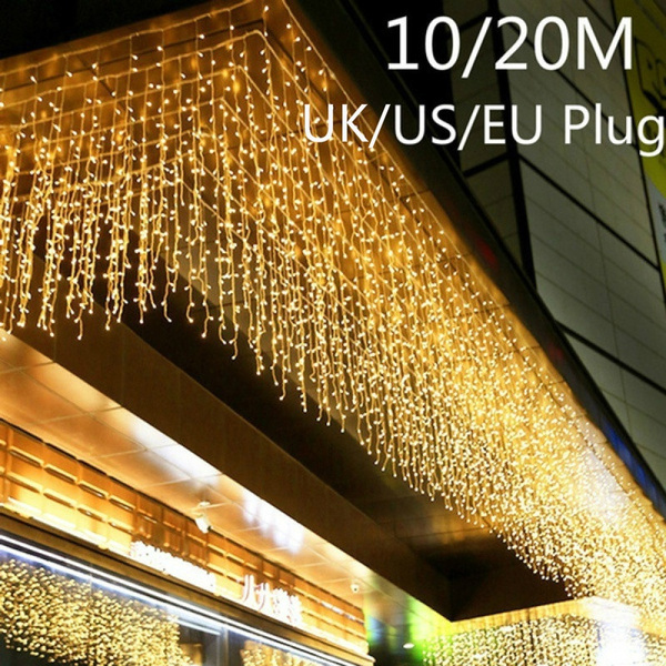 String Light 100/200LED 10M/20M Christmas/Wedding/Party Decoration ...