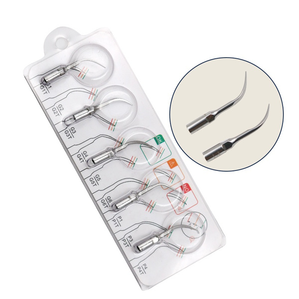 Dental Ultrasonic Air Scaler Handpiece Dental Scaler Tips G1 G2 G3 G4 ...