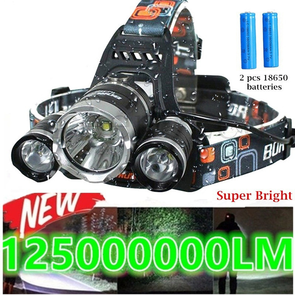 2020 New !!! USB Rechargeable Waterproof Zoomed/Fixed-focus Headlight ...