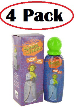 4 Pack of Shrek the Third by Dreamworks Eau De Toilette Spray (Princess ...