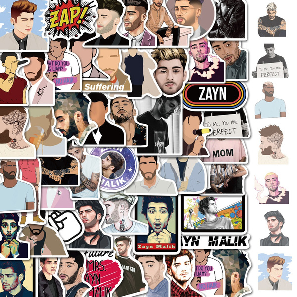 Zayn Malik graffiti stickers computer luggage scooter stickers PVC ...