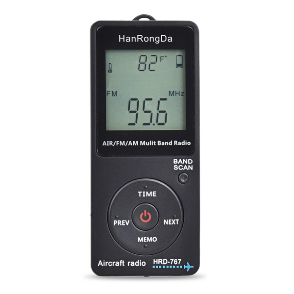 HanRongDa HRD-767 FM/AM/AIR Multi Band Radio Aircraft Band Radio ...