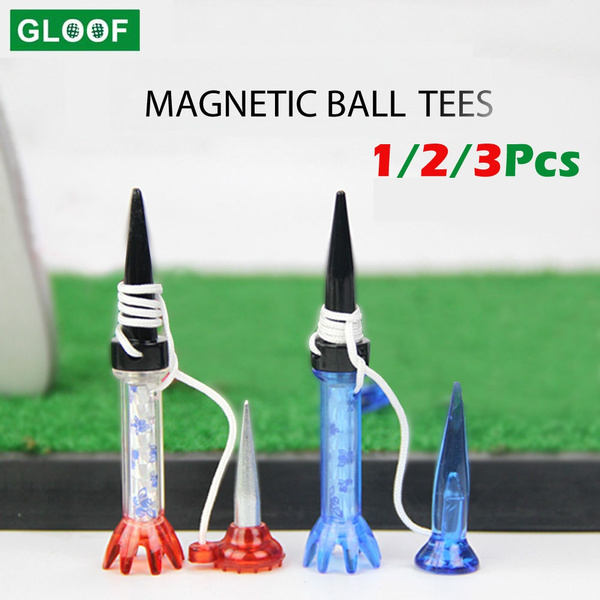 1/2/3Pcs Reusable Plastic Magnetic Golf Tees, Golf Flex Lift Support ...