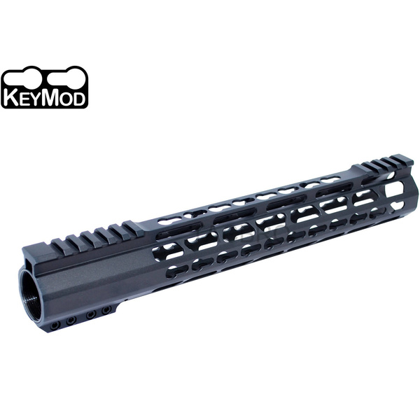 12.5" Super Slim Ultra Light Keymod Low Profile Free Float Handguard ...