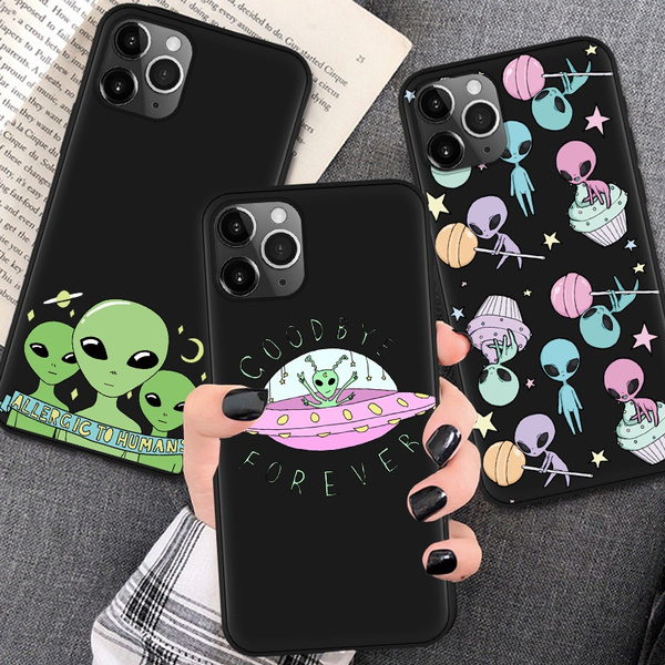 UFO Alien Phone Case for iPhone 12 Pro Max 12 Mini SE 2020 iPhone 11 ...