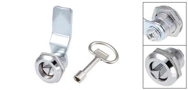 Tubular Cam Lock 22mm Cylinder Dia 52mm Long Cam Triangle Key | Wish