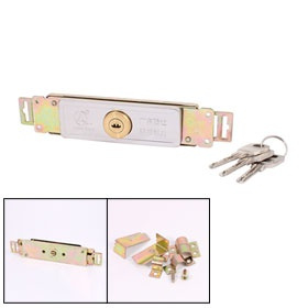 Metal Security Locker Rolling Gate Door Lock for Store Warehouse Garage ...