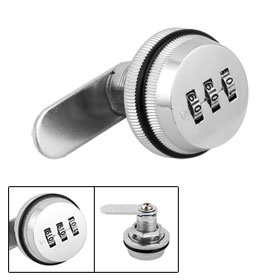 18mm Cylinder 3-Dial Code Combination Cam Lock Camlock for Cabinet ...