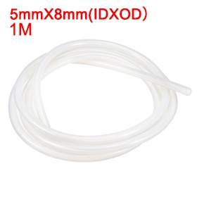 5mm x 8mm Silicone Vacuum Translucent Tube Beer Water Air Pump Hose ...