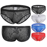 Men's Fashion Hollow Mesh See Through Boxer Shorts Low-waist Breathable ...