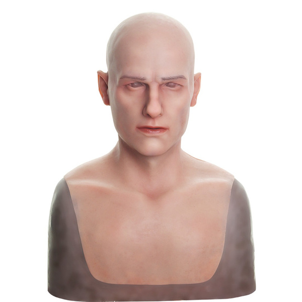 Disfigurement Repair Disguise Self Artificial Human Skin Face For Men ...