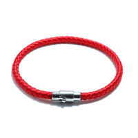 Minimalist Red Rope Magnetic Bracelet Somple Men Women Magnet 4MM ...