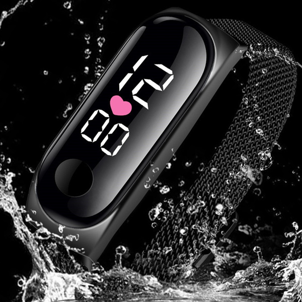 1Pcs Hot Sale New Fashion LED Digital Watch Luxury White/Red Light ...